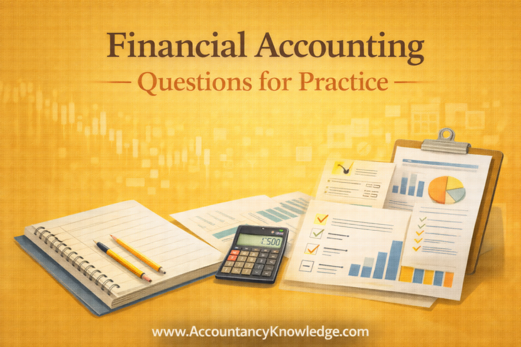 Financial Accounting Questions for Practice - Accountancy Knowledge